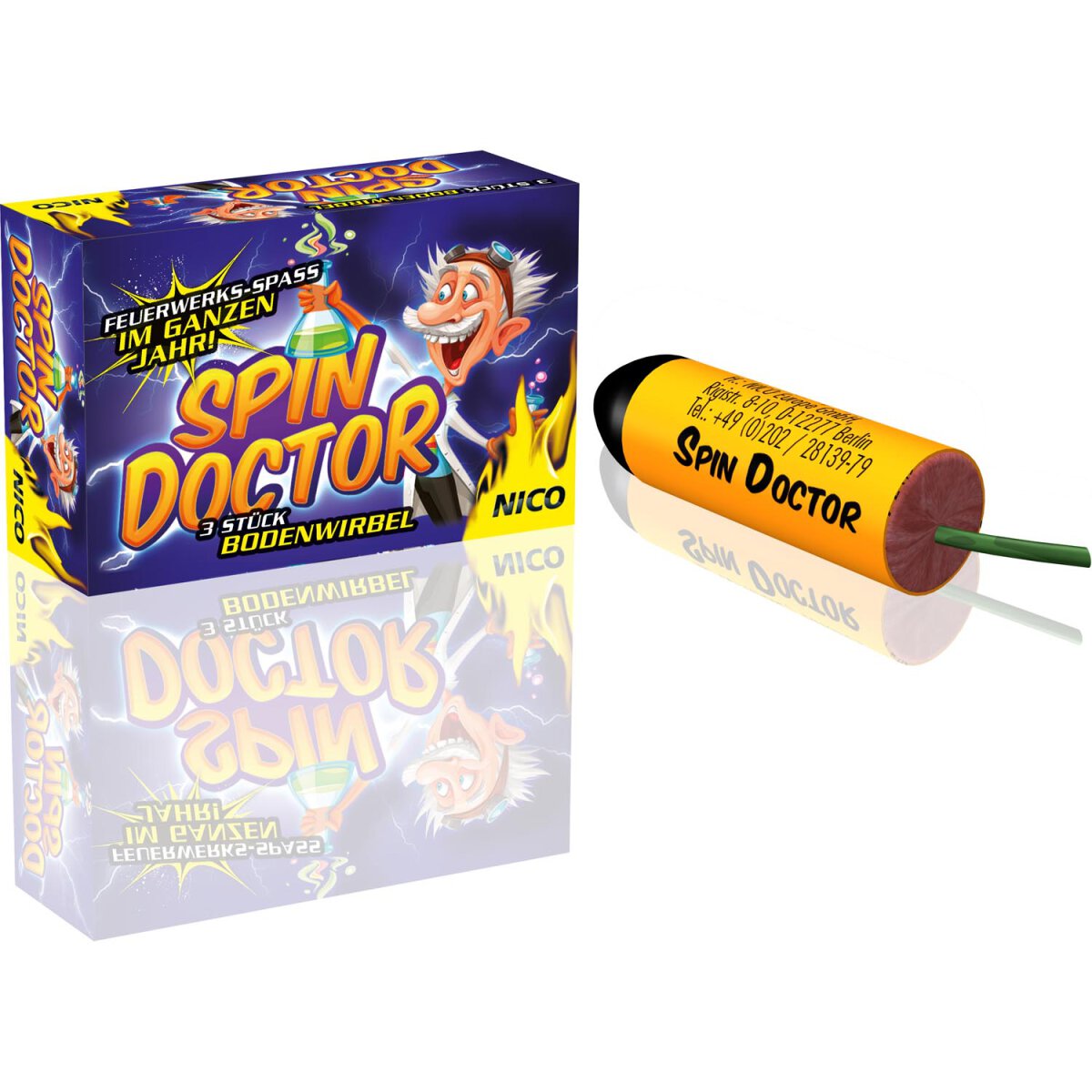 Spin Doctor, 3er-Schtl., 0,80