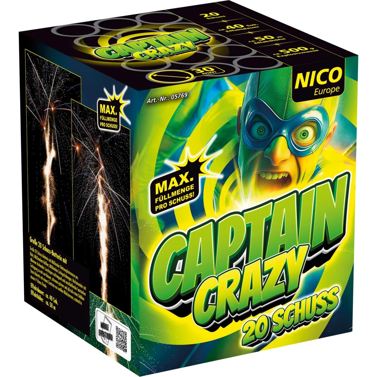 Captain Crazy, 35,00