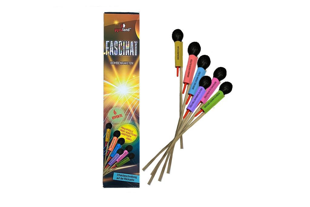 FASCINAT - 6-teiliges Raketen-Sortiment, 20,00