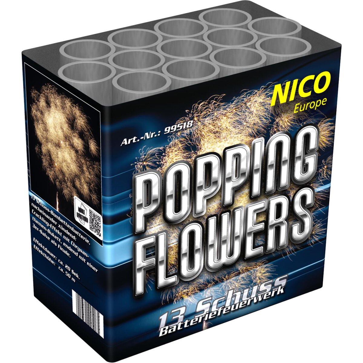 Popping Flowers, 18,00